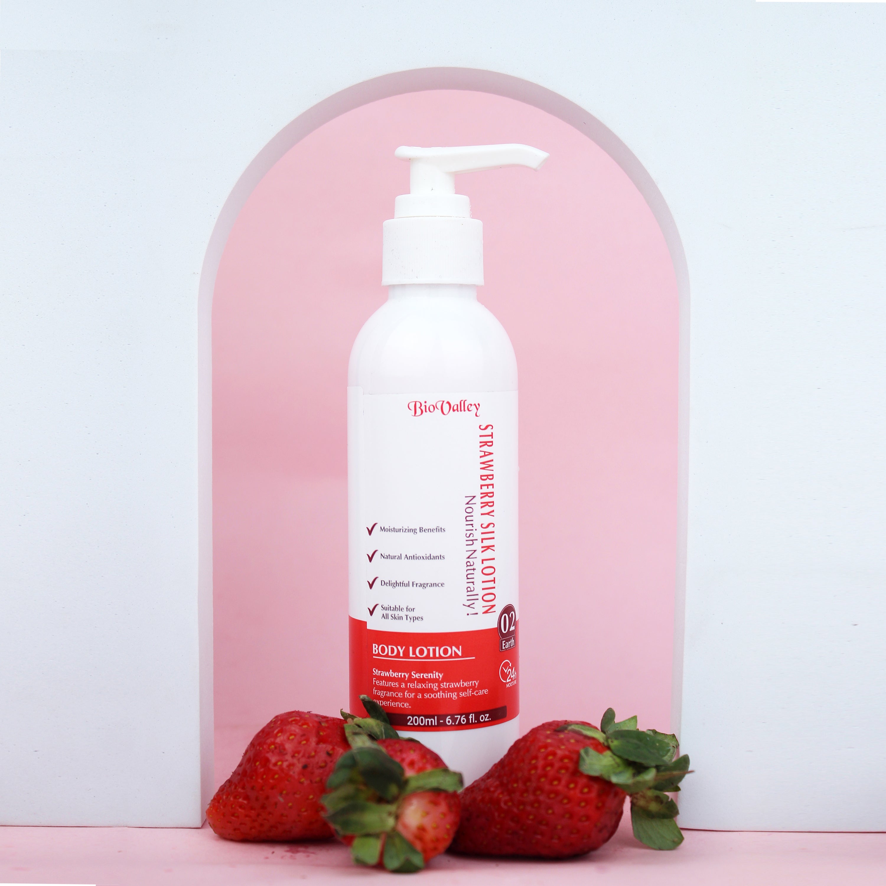 Strawberry Silk Body Lotion – Bio Valley