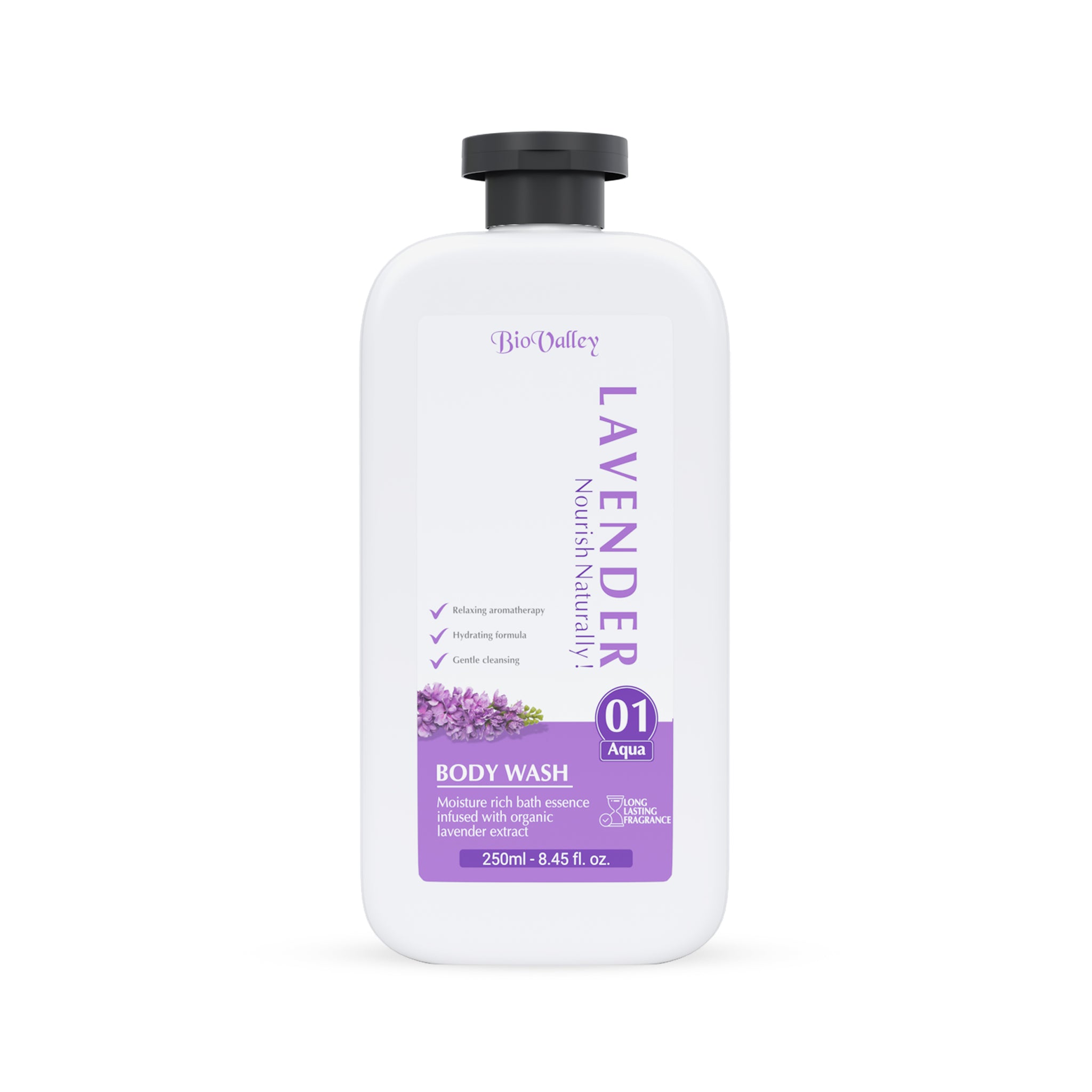 Buy Lavender Body Wash For Dry Skin and Deep Moisturizer - Bio Valley